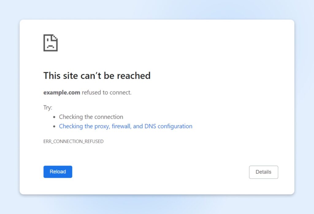 Troubleshooting The Connection Refused Error A Step By Step Guide It Blogger
